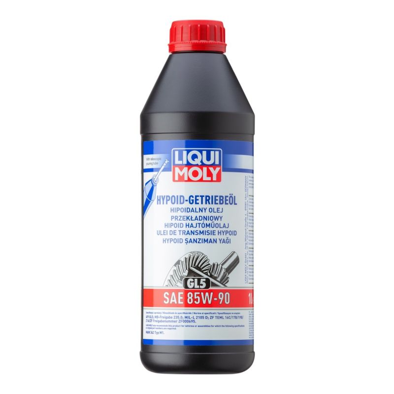 Хипоидно трансмисионно масло LIQUI MOLY Hypoid Gear Oil (GL5) SAE 85W ...