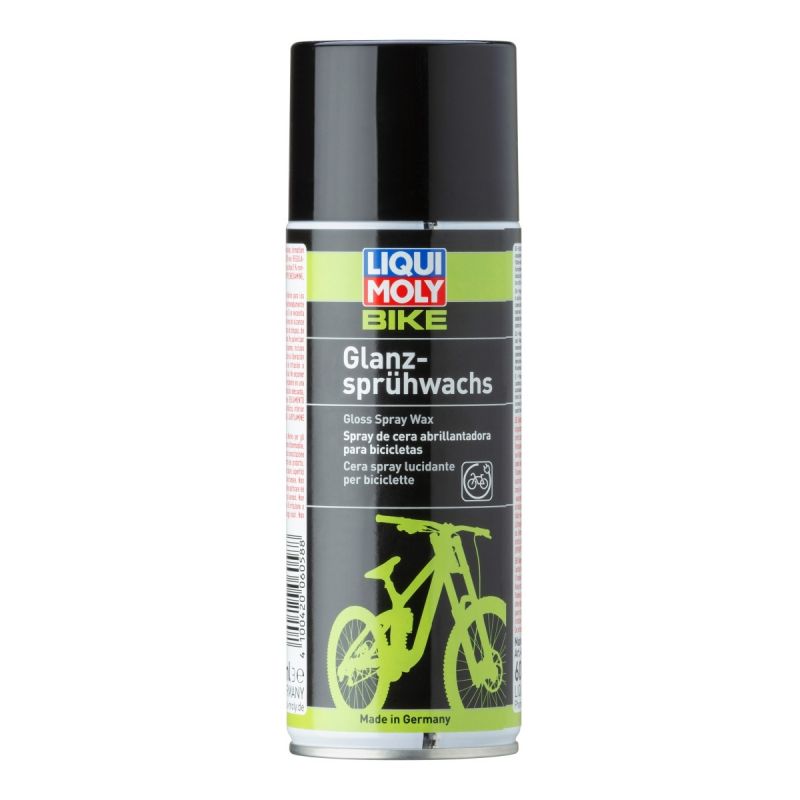 Спрей вакса гланц за велосипед LIQUI MOLY Bike Gloss Spray Wax, 400 мл.